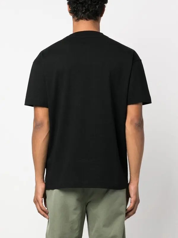 Palm Angels Getty Speedboat-print T-shirt - Black