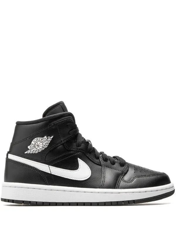 JORDAN Air 1 Mid Sneakers - Black