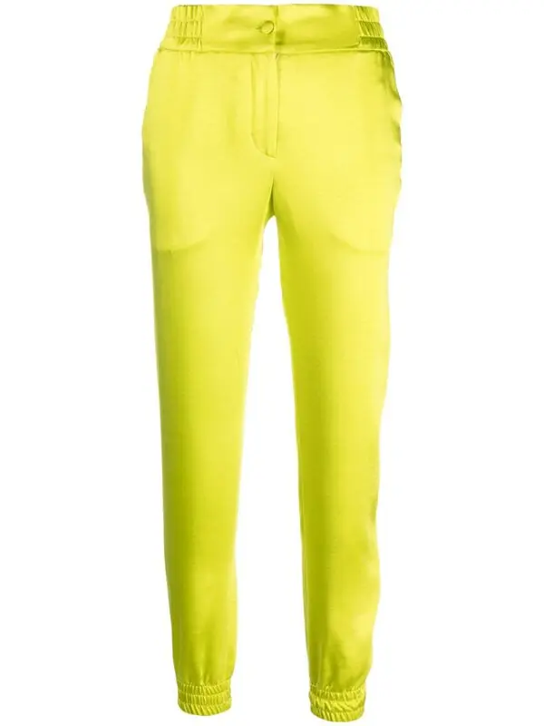 Philipp Plein Tapered Satin Track Pants