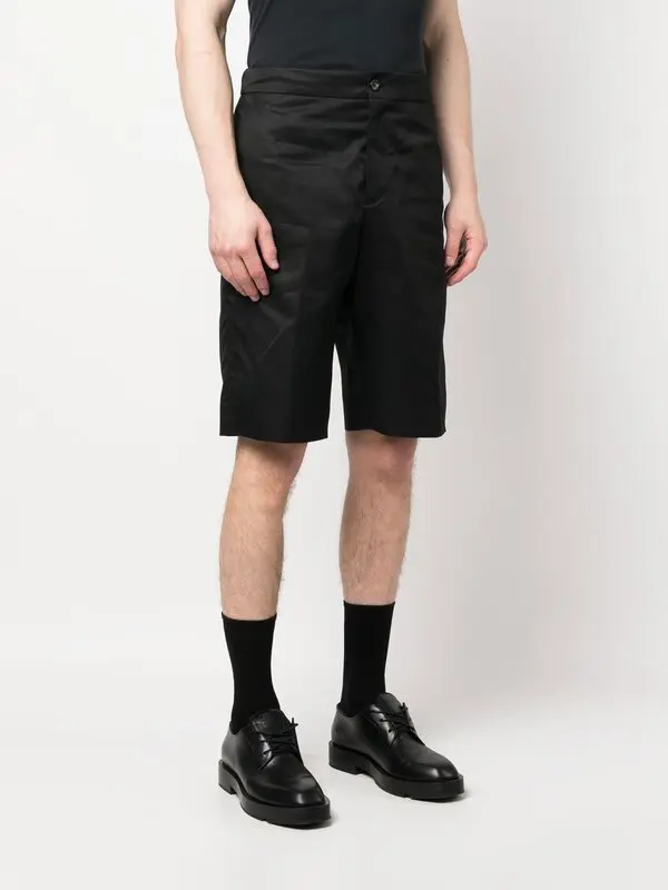 Alexander McQueen Panelled Straight-leg Shorts