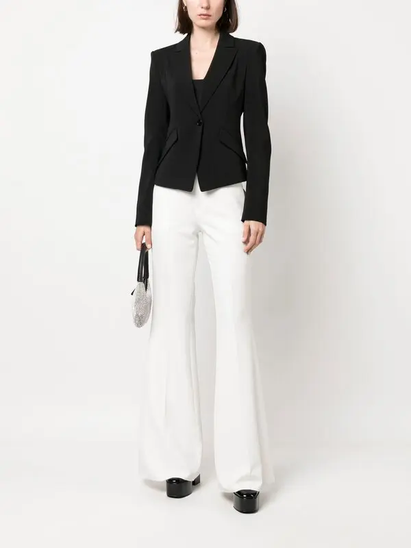 Philipp Plein Mid-rise Flared Trousers