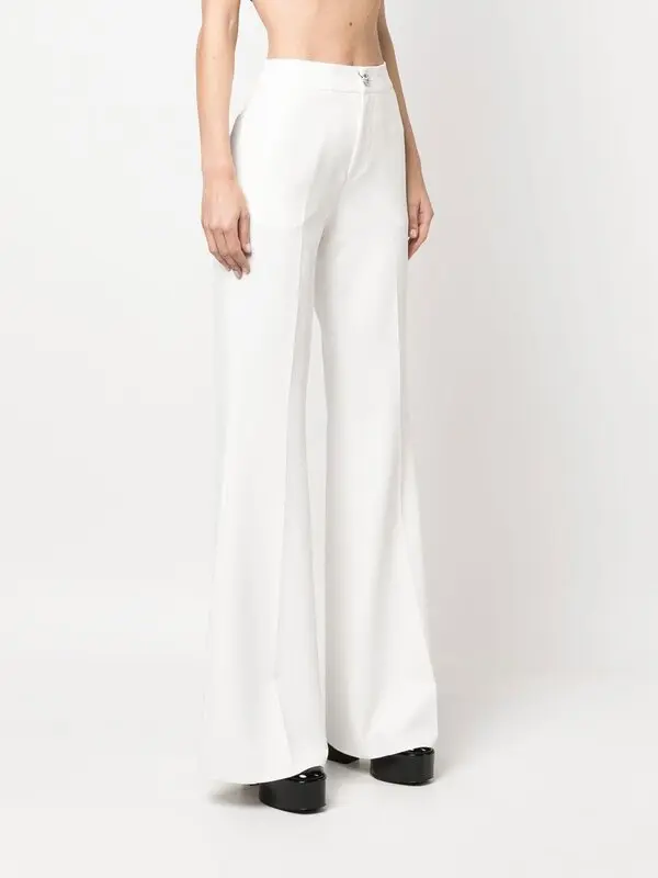 Philipp Plein Mid-rise Flared Trousers