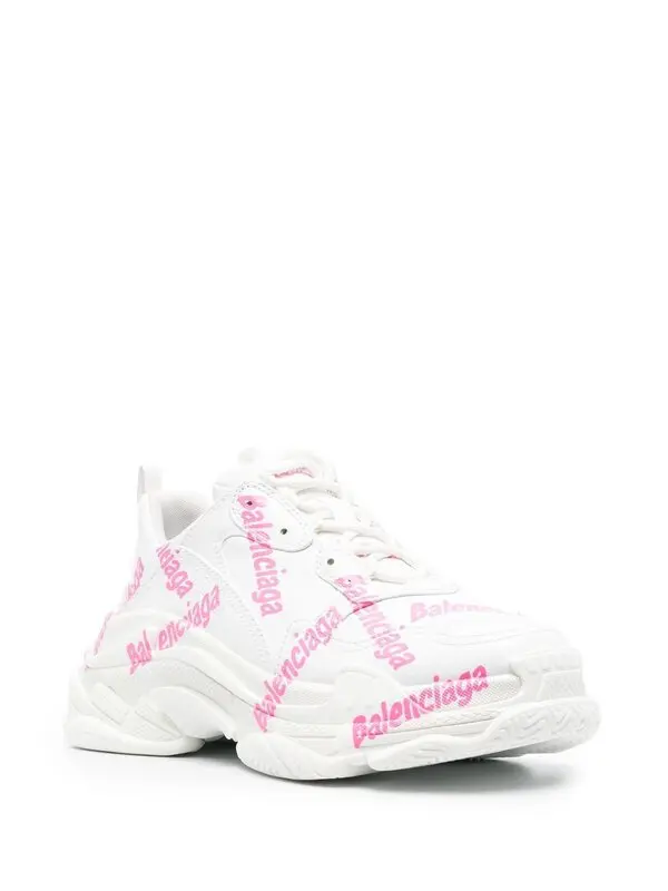 Balenciaga Triple S Logo-print Sneakers