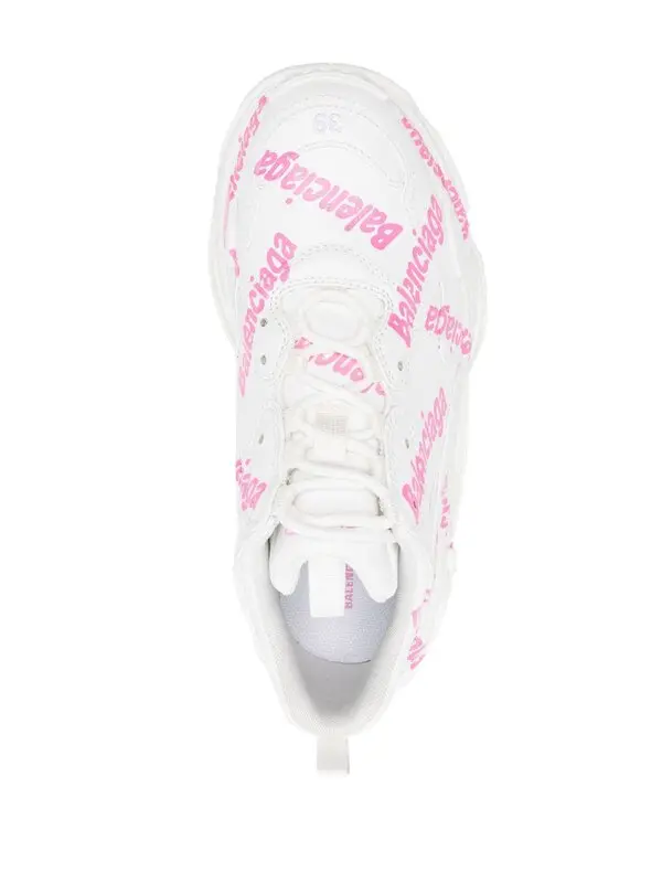 Balenciaga Triple S Logo-print Sneakers