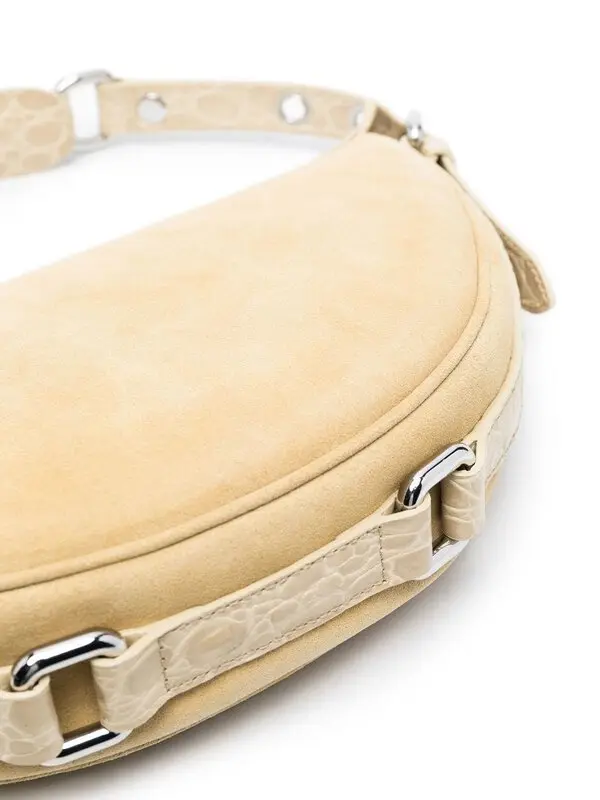 By Far Gib Suede Shoulder Bag