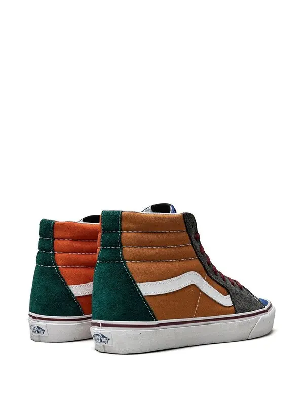 VANS Sk8-hi Color-block Sneakers - Orange