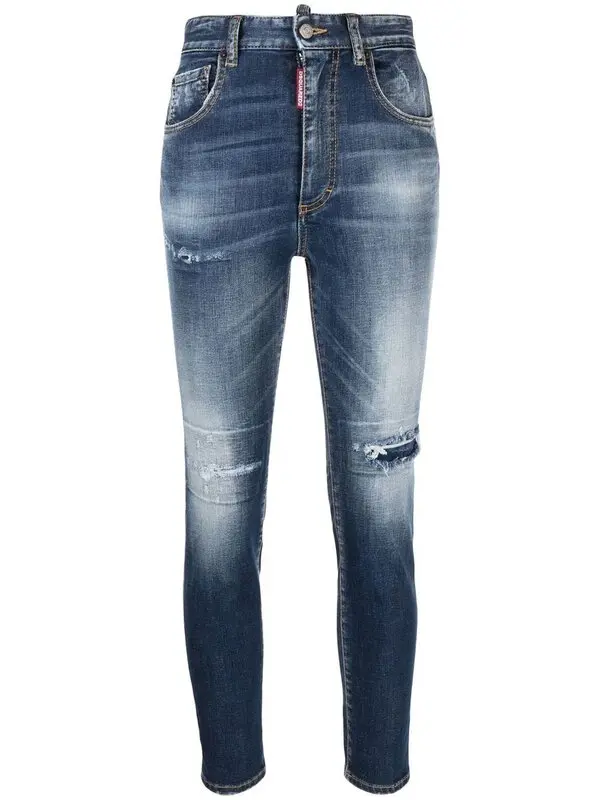 Dsquared2 Twiggy Cropped Jeans