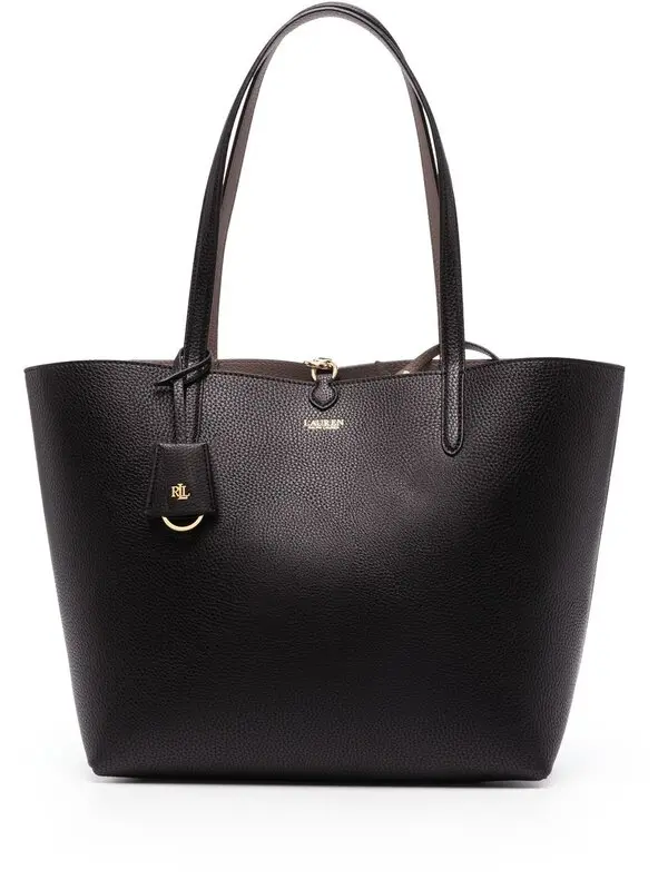 Ralph Lauren Faux-leather Tote - Black