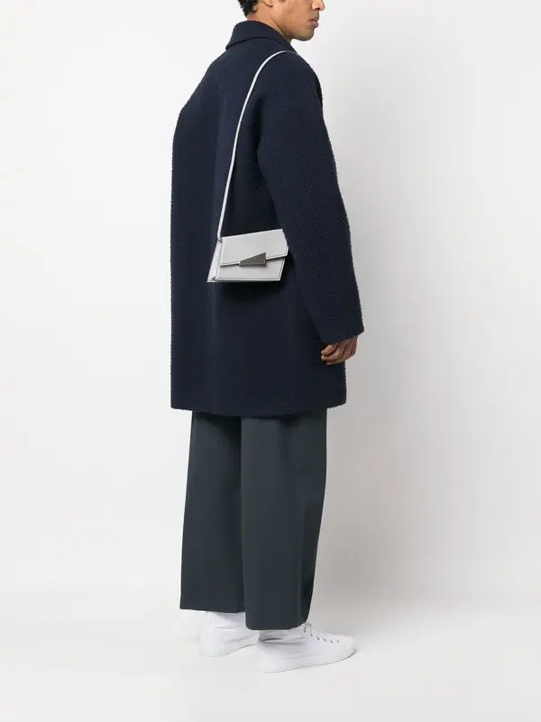 Acne Studios Mini Distortion Handbag In Grey - 40% Off | Editorialist