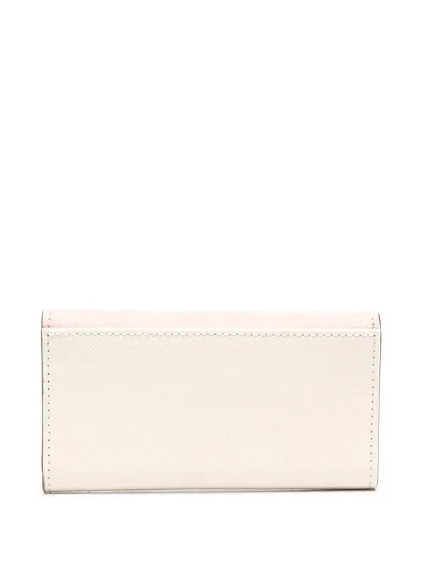 Marni Two-tone Leather Keyholder - Neutrals
