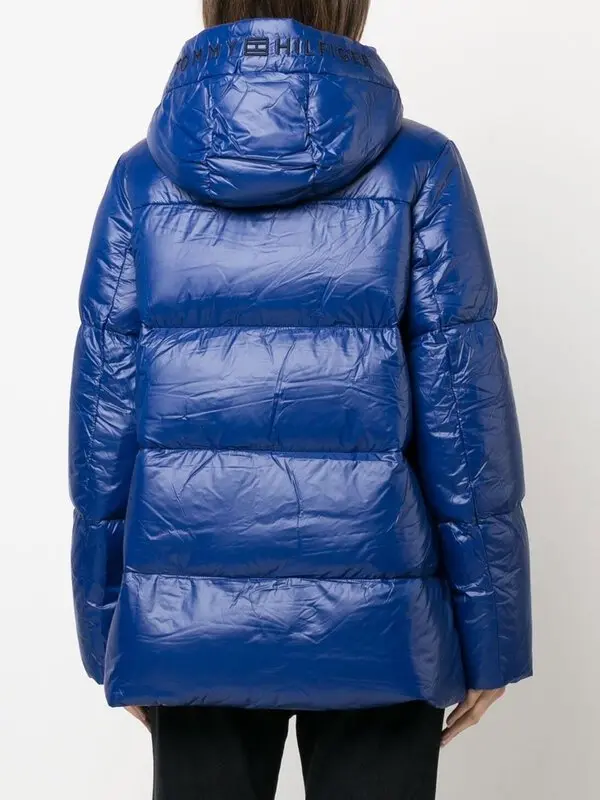 Tommy Hilfiger Logo-hood Padded Jacket
