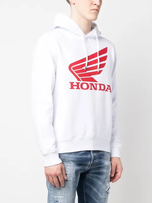Dsquared2 Graphic-print Hoodie - White