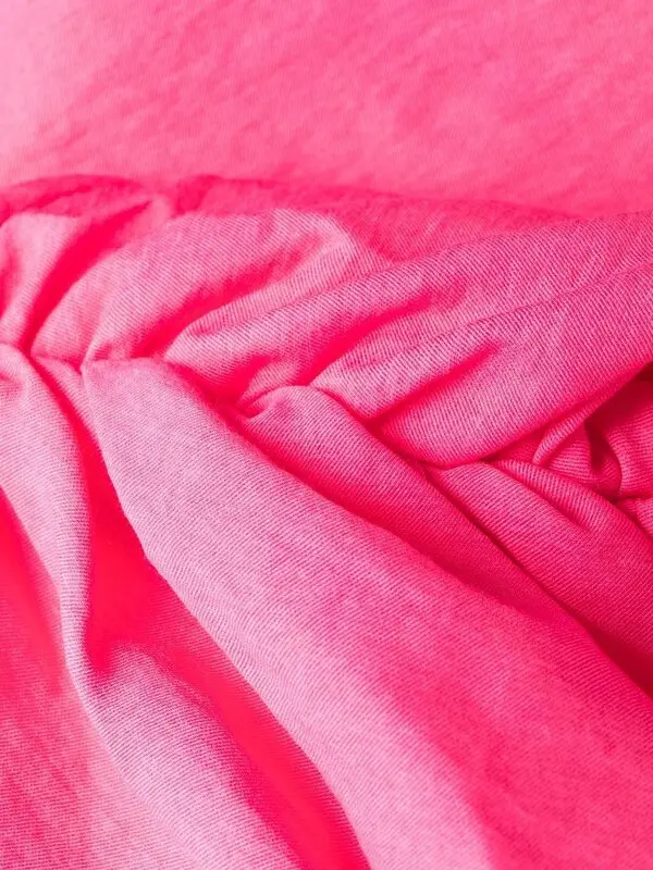 Jacquemus La Robe Saudade Draped Mini Dress - Pink