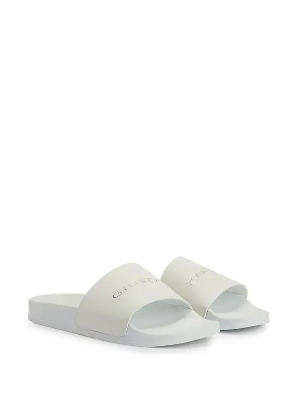 GIUSEPPE ZANOTTI Brett Slides - White
