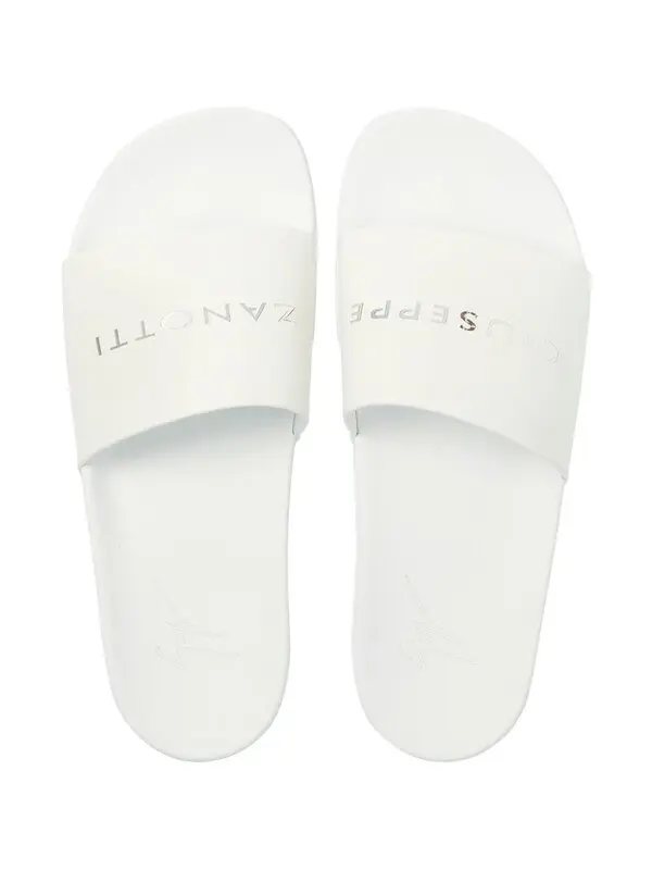 GIUSEPPE ZANOTTI Brett Slides - White