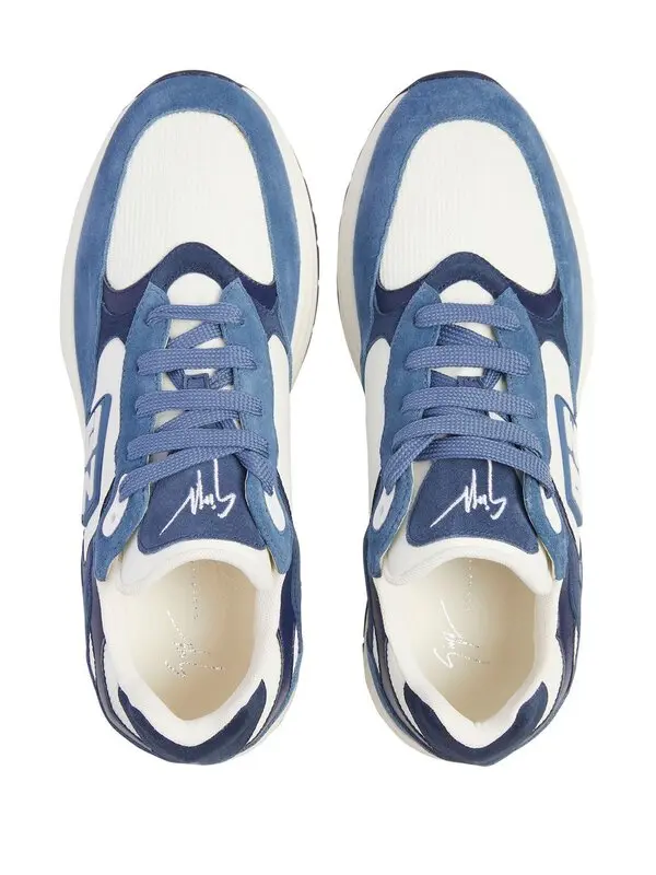 GIUSEPPE ZANOTTI Runner Low-top Sneakers - Blue