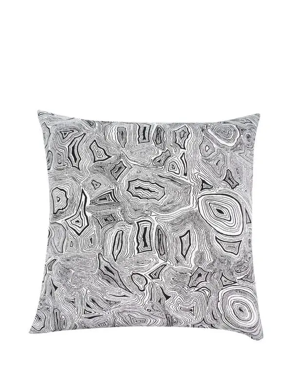 FORNASETTI Linear-print Cushion