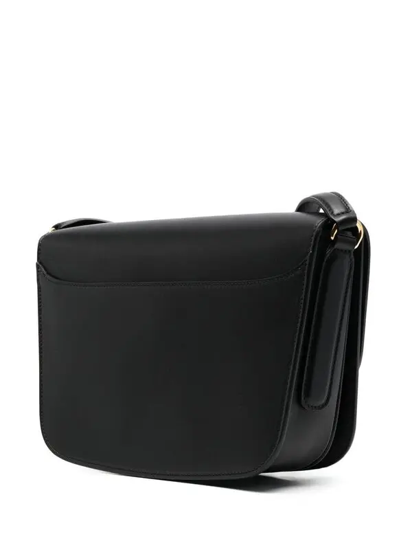 FERRAGAMO Gancini Leather Shoulder Bag
