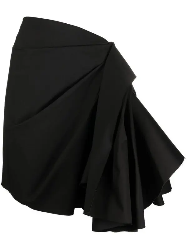 Rick Owens Draped Mini Skirt