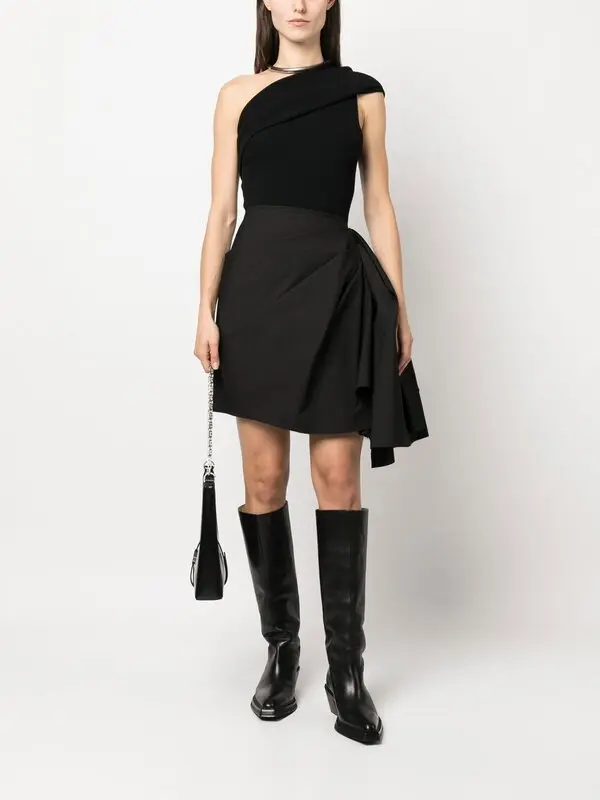 Rick Owens Draped Mini Skirt