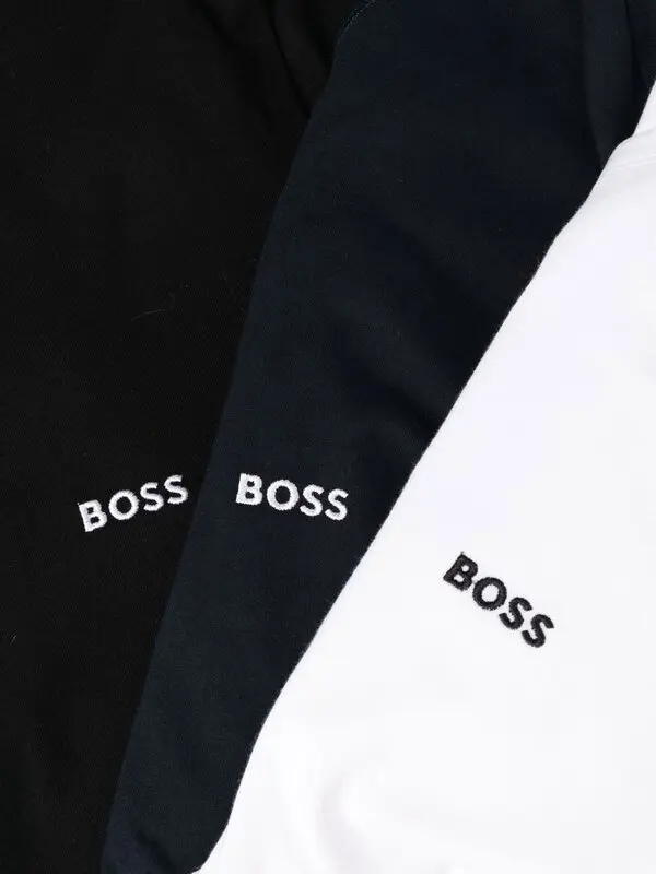 BOSS Set Of Three Long-sleeve T-shirts