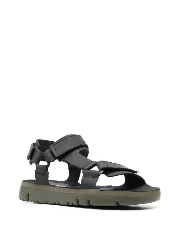 Camper Oruga Slingback Sandals - Black