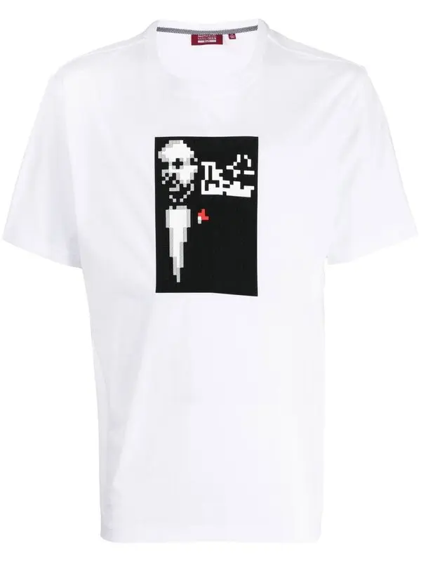 MOSTLY HEARD RARELY SEEN Mobster Graphic-print T-shirt - White
