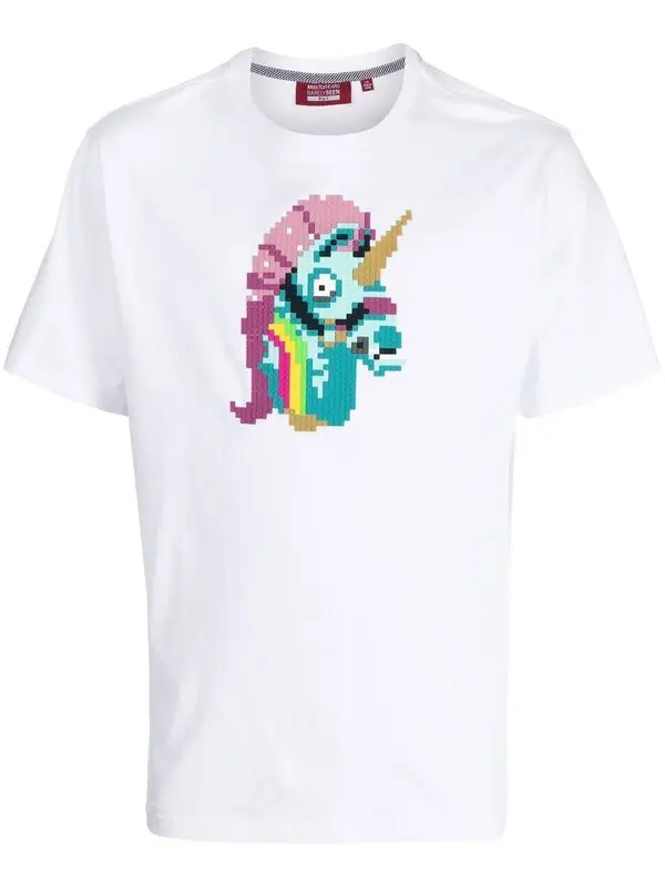 MOSTLY HEARD RARELY SEEN Unicorn Short-sleeved T-shirt - White