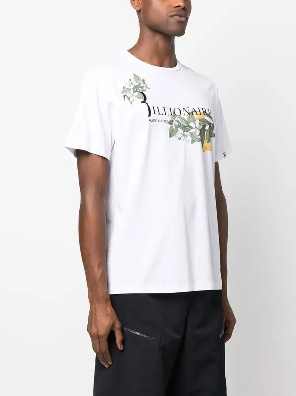 BILLIONAIRE Logo-print Cotton T-shirt