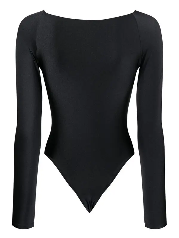 Coperni Twisted Cut-out Bodysuit - Black