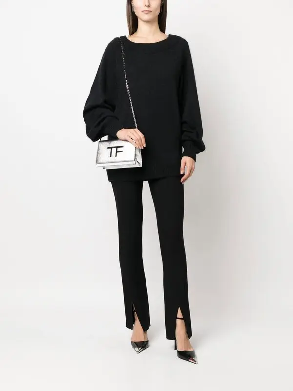TOM FORD Ribbed-knit Round Neck Jumper