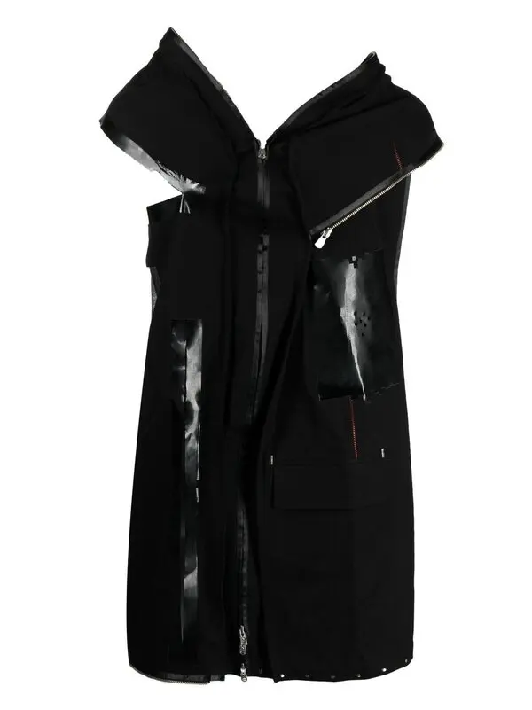 TAKAHIROMIYASHITA THESOLOIST. Asymmetrical Distressed Sleeveless Jacket