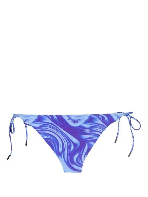 Karl Lagerfeld String-tie Bikini Bottom