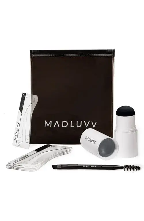 MADLUVV Brow Stamp Kit - Dark Grey