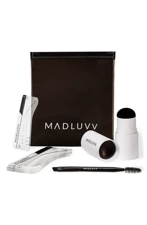 MADLUVV Brow Stamp Kit - Nearly Black
