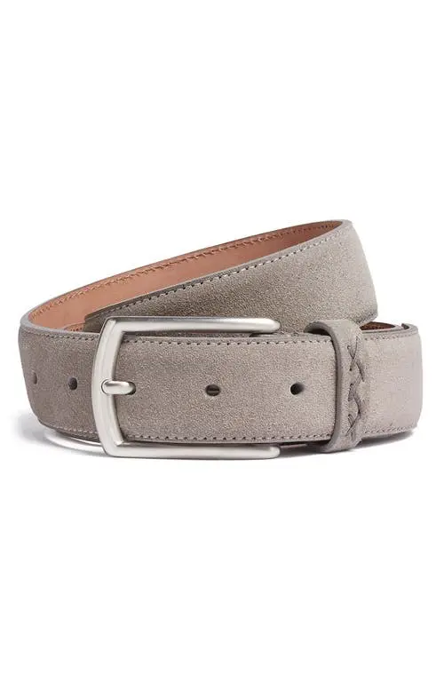 Zegna Suede Belt - Grey