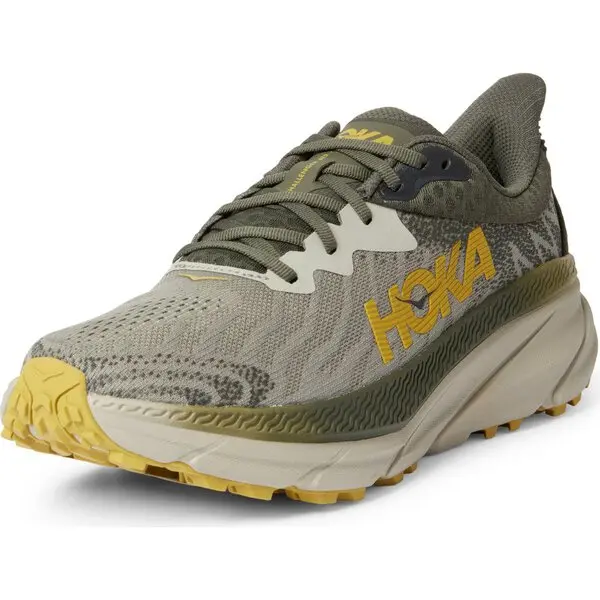 HOKA® Challenger Running Shoe - Olive Haze/forest Cover