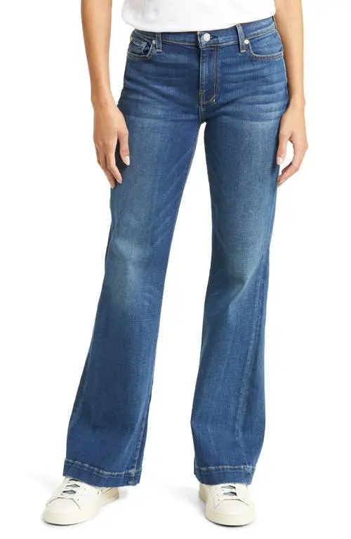 7 For All Mankind B Dojo Tailorless Flare Jeans - Medium Melrose
