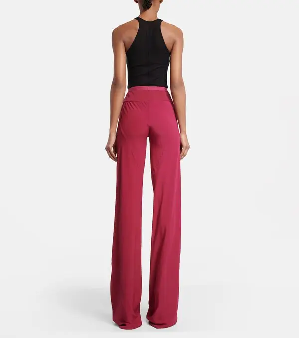 Rick Owens Bias Oversized Wide-leg Pants - Pink