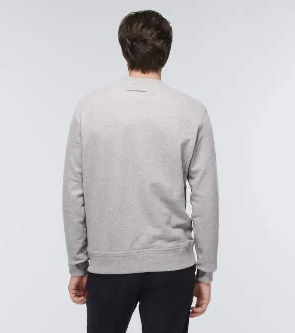 Zegna Cotton Sweatshirt - Grey