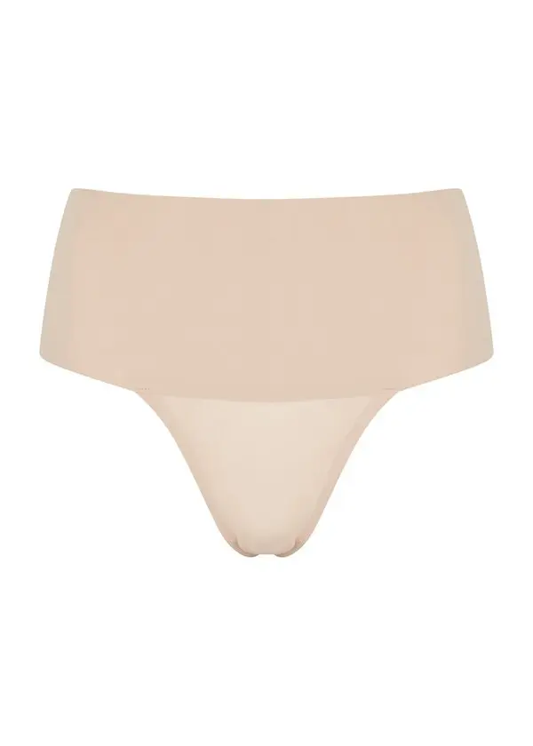 Spanx Undie-tectable Seamless Thong - Beige