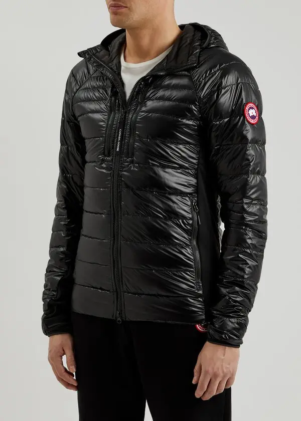Canada Goose Hybridge Lite Hooded Jacket - Black