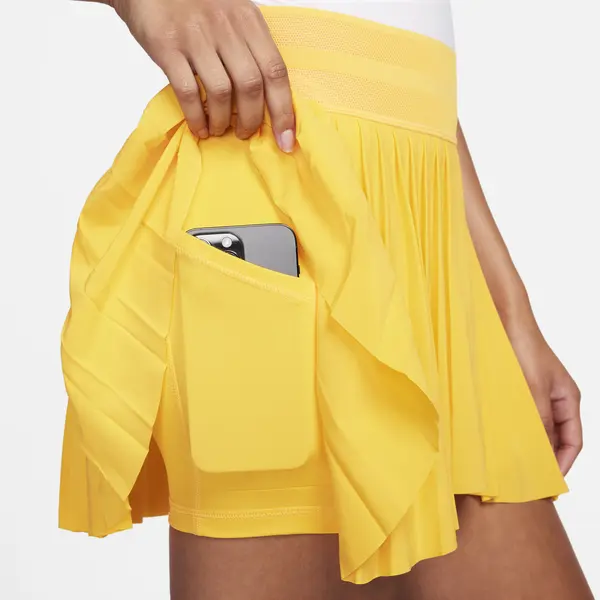 Nike Court Dri-Fit Slam Tennis Skirt In Yellow - 14% Off