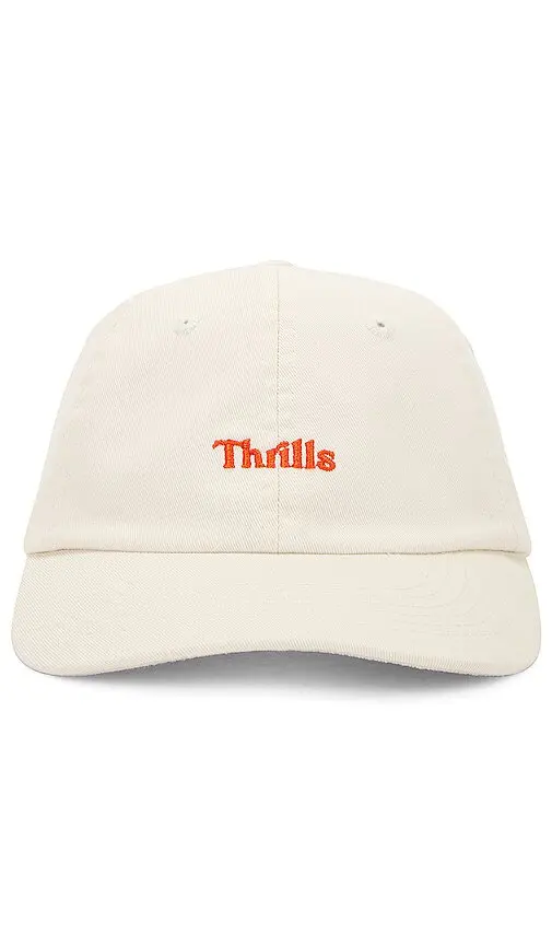 THRILLS Paradise 6 Panel Hat In Cream