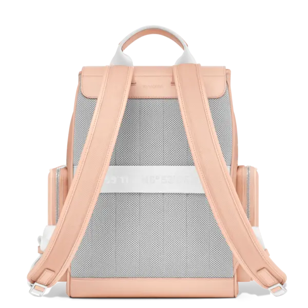 Rimowa Never Still Canvas Flap Backpack - Petal | Editorialist