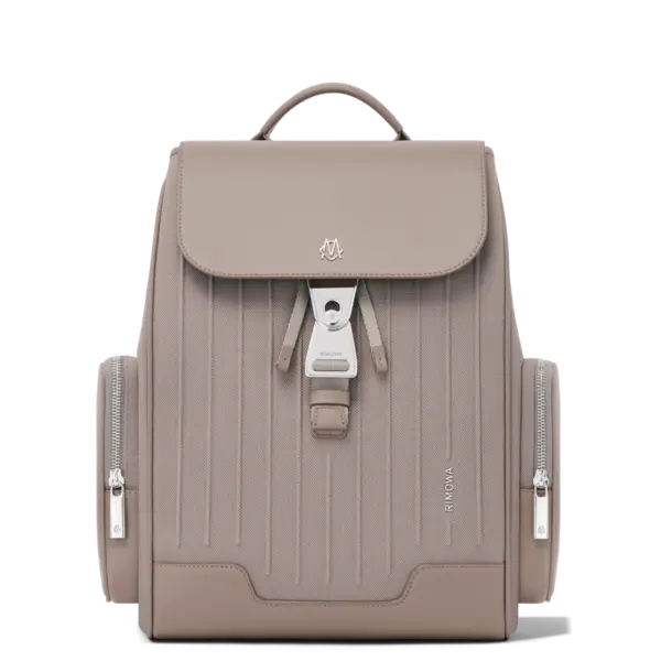 Rimowa Never Still Canvas Flap Backpack - Taupe_beige | Editorialist