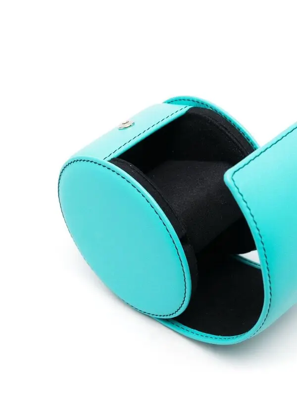 KROSS STUDIO Leather Watch Roll - Green