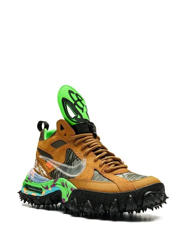 Nike X Off White Air Terra Forma Sneakers - Brown