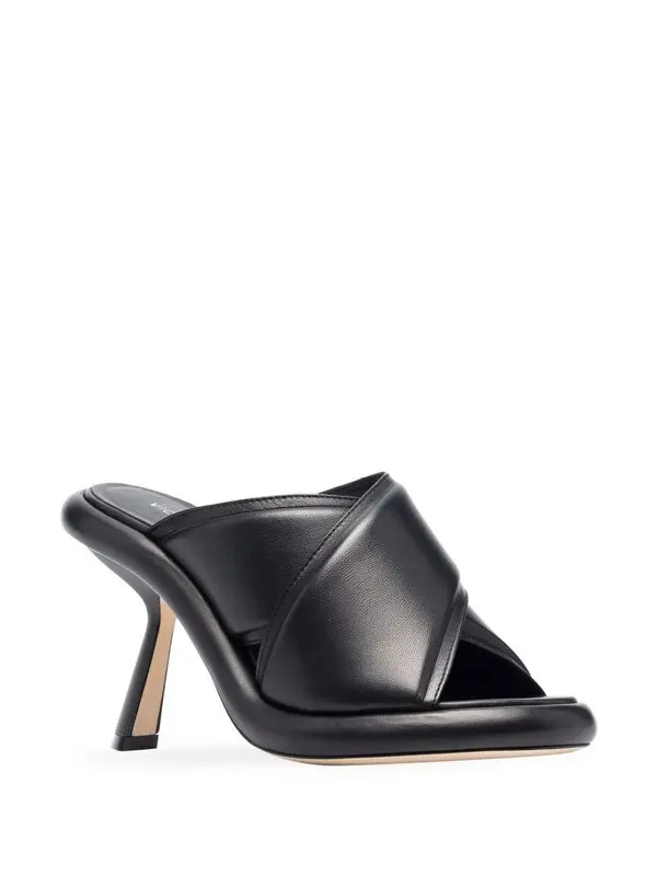 VIC MATIE Vic Matiè Crossover-strap Leather Sandals