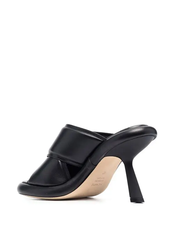VIC MATIE Vic Matiè Crossover-strap Leather Sandals
